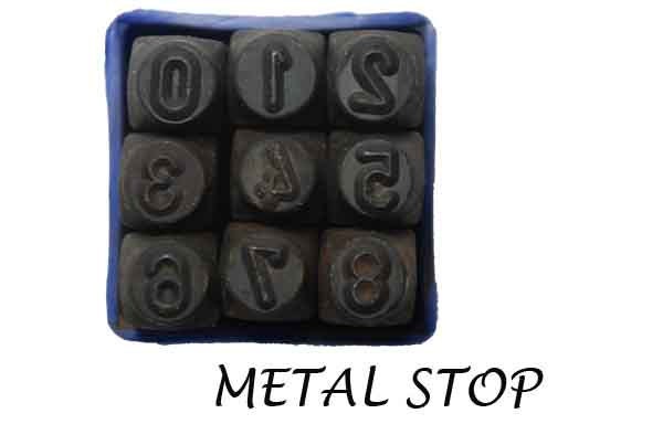 1/4 NUMBER STAMPS Set Great Addition to the Alphabet | Etsy