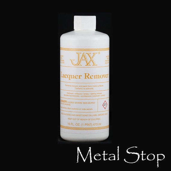 Jax Lacquer Remover Professional Solution for Metal Surfaces - Etsy