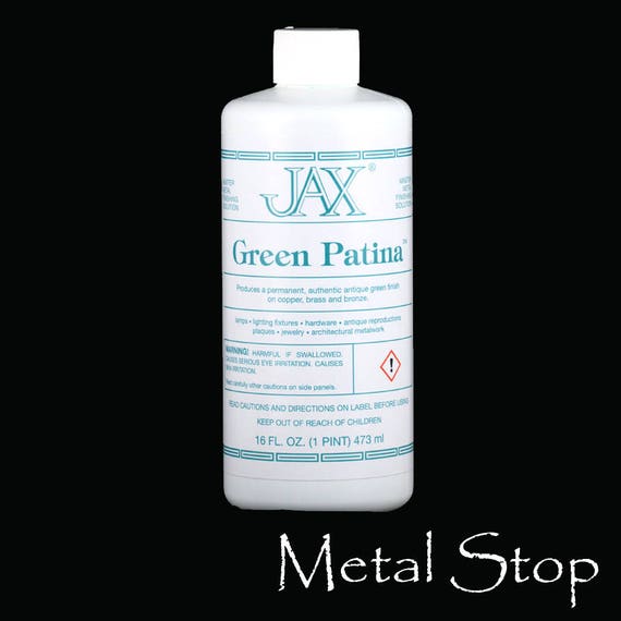 Jax Green Patina for Use With Copper Brass and Bronze the - Etsy
