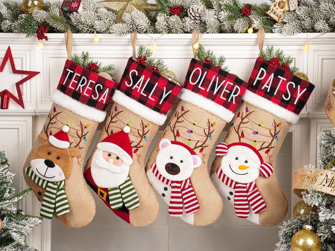 2025 Personalized 3D Christmas Stockings,3d Stockings,christmas ...