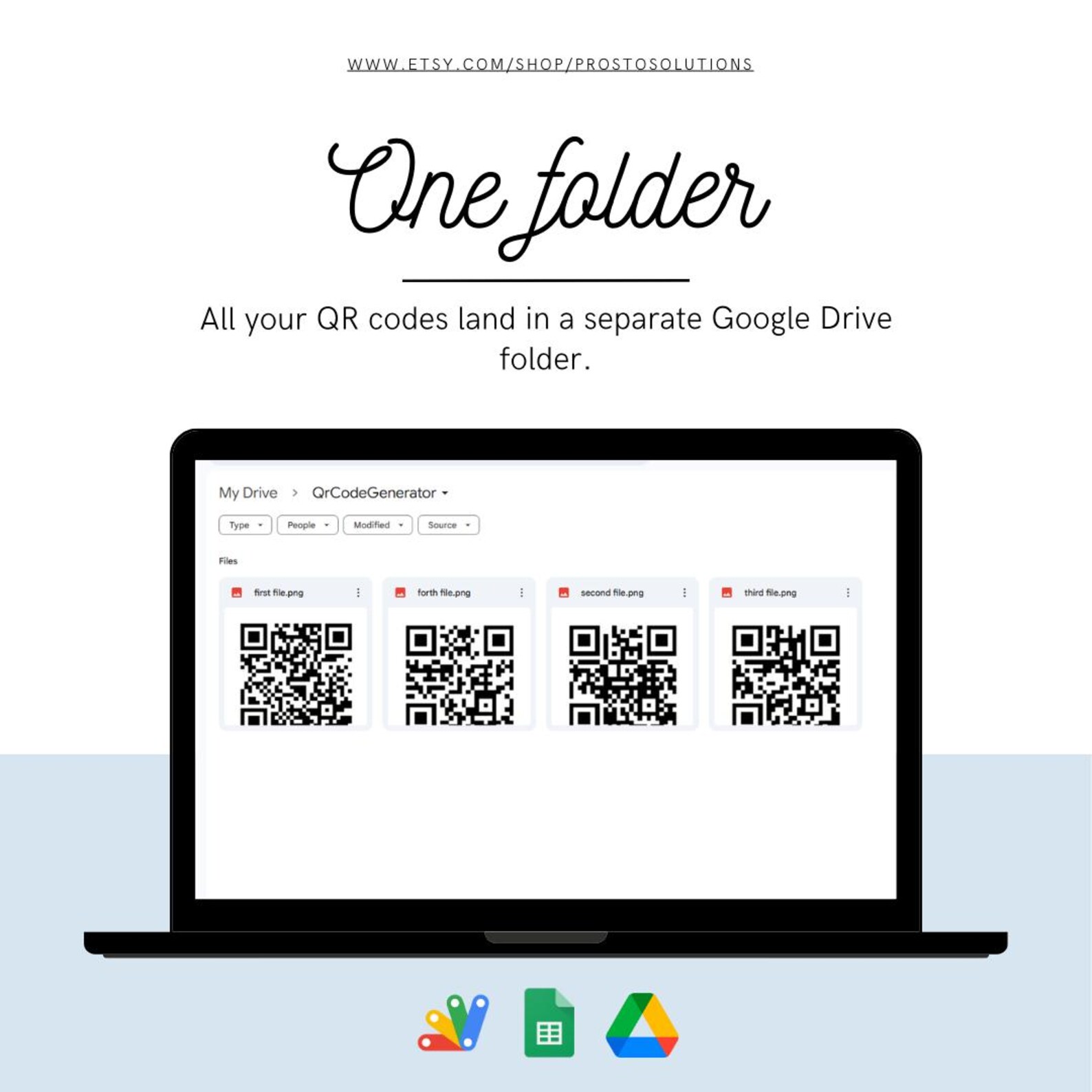 QR Code Creator Template | Barcode Generator | Google Sheets Template ...