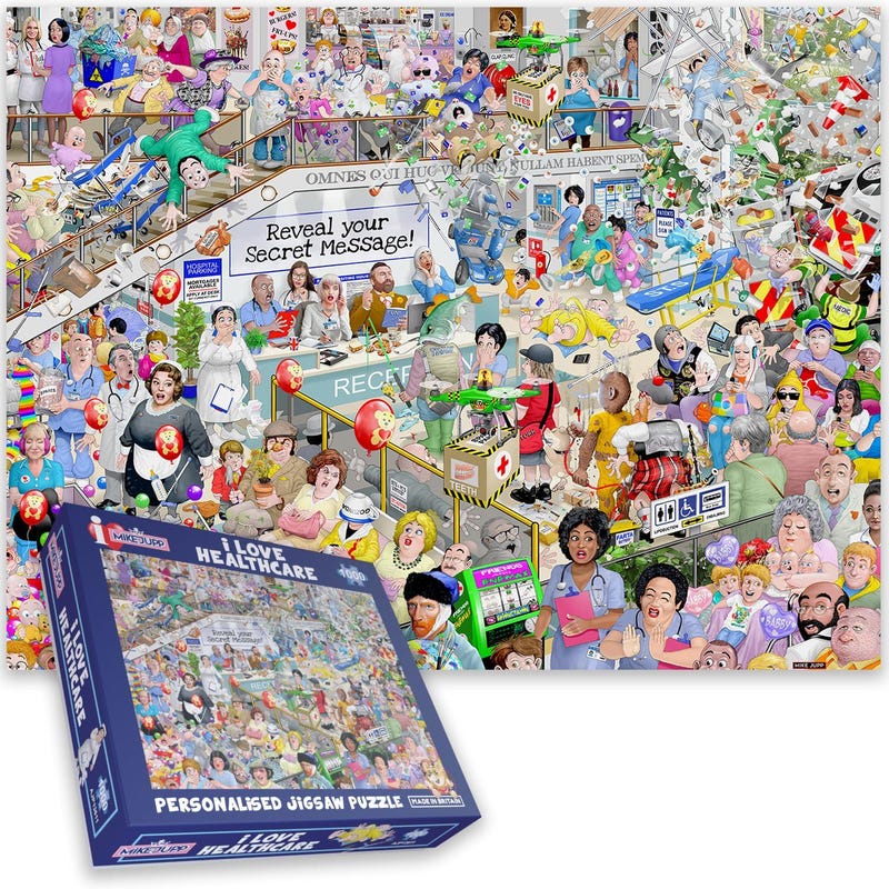 Cartoon Jigsaw Puzzle - Etsy UK