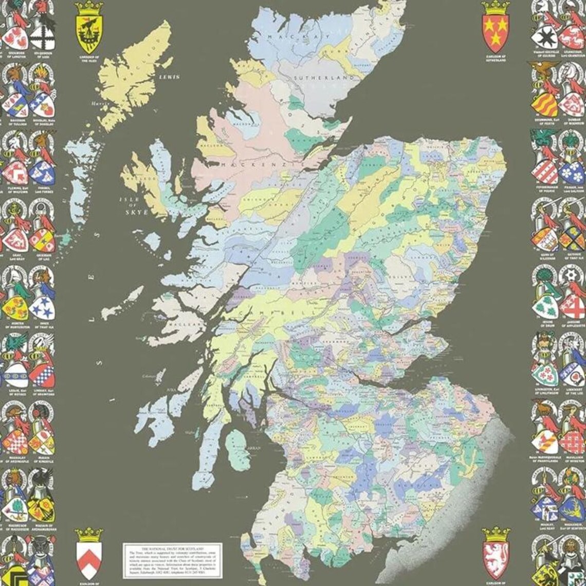 Discover Scotland of Old 1000 Piece Jigsaw Puzzle for Adults Size 66 X ...