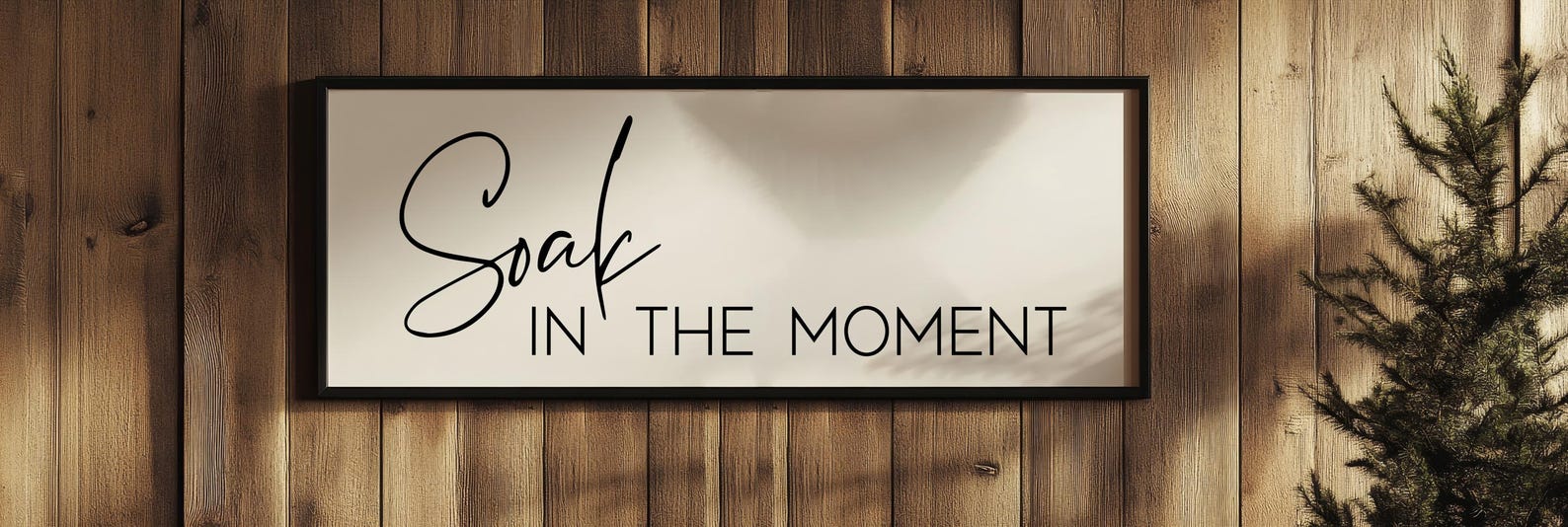 Soak in the Moment Sign, Bathroom Wall Decor, Modern Farmhouse Bathroom ...