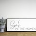 Soak in the Moment Sign, Bathroom Wall Decor, Modern Farmhouse Bathroom ...