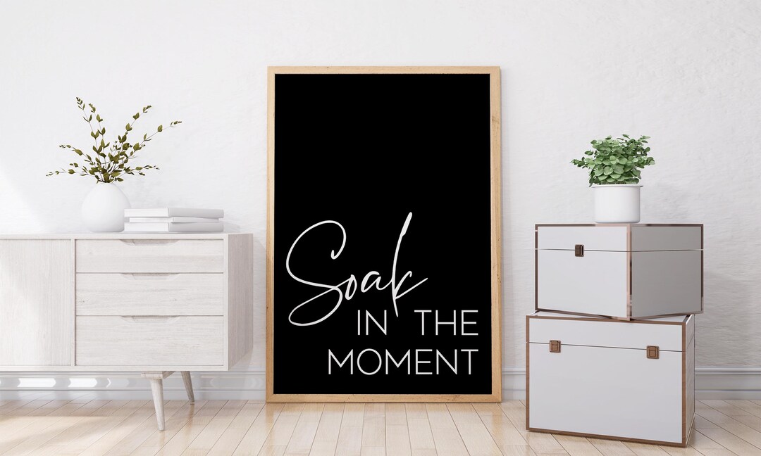 Bathroom Wall Decor-bathroom Wooden Framed Signs-soak Sign-wooden Signs ...