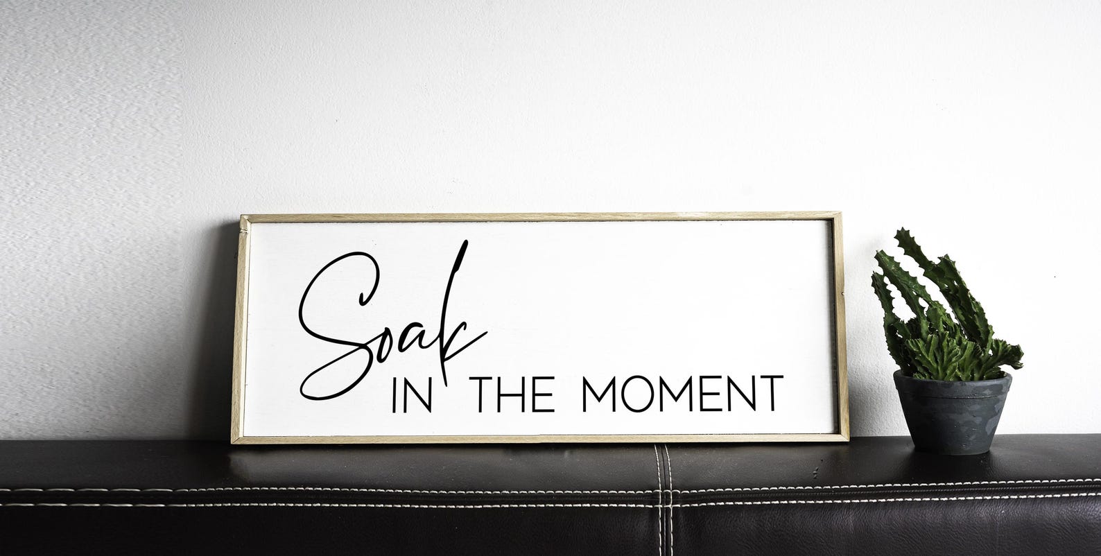 Soak in the Moment Sign, Bathroom Wall Decor, Modern Farmhouse Bathroom ...
