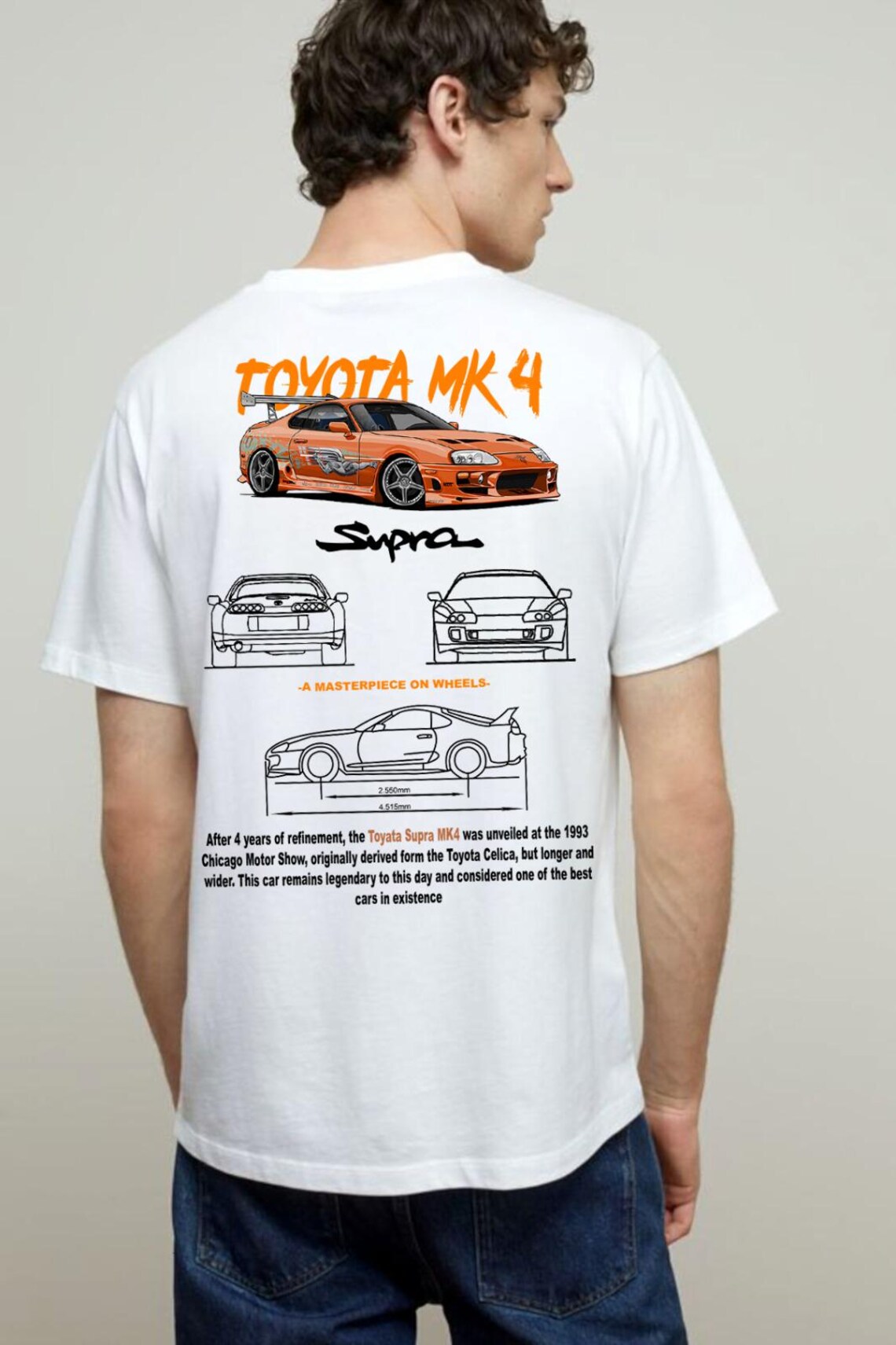 Tshirt for Toyota Supra Mk4 Fans - MKIV Twin Turbo Tshirt - Etsy