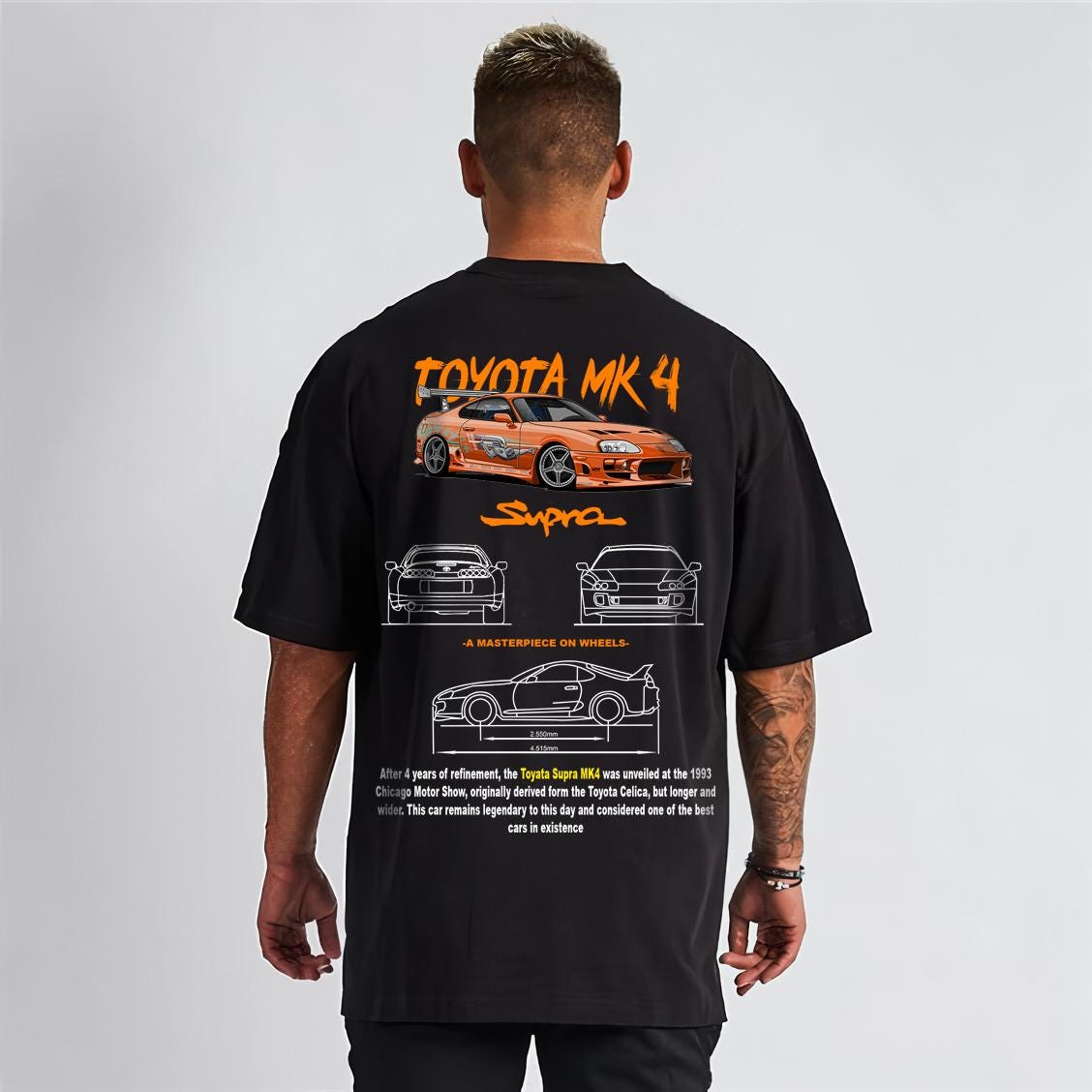 Tshirt for Toyota Supra Mk4 Fans - MKIV Twin Turbo Tshirt - Etsy