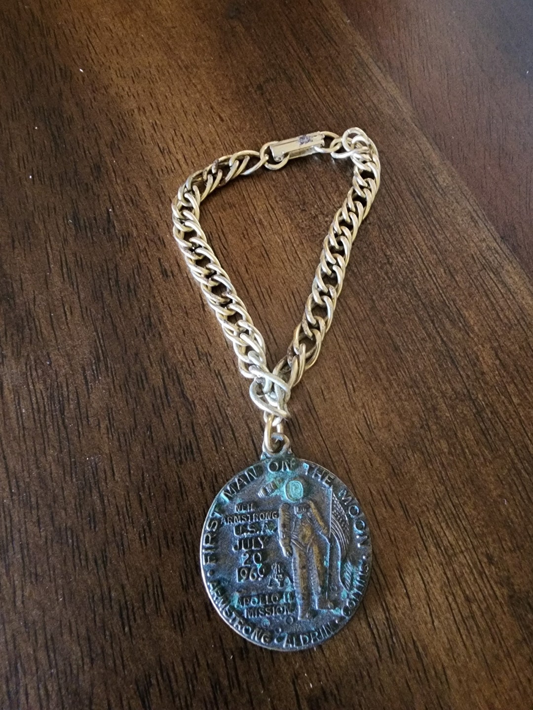 Vintage Apollo Memorabilia Bracelet - Etsy