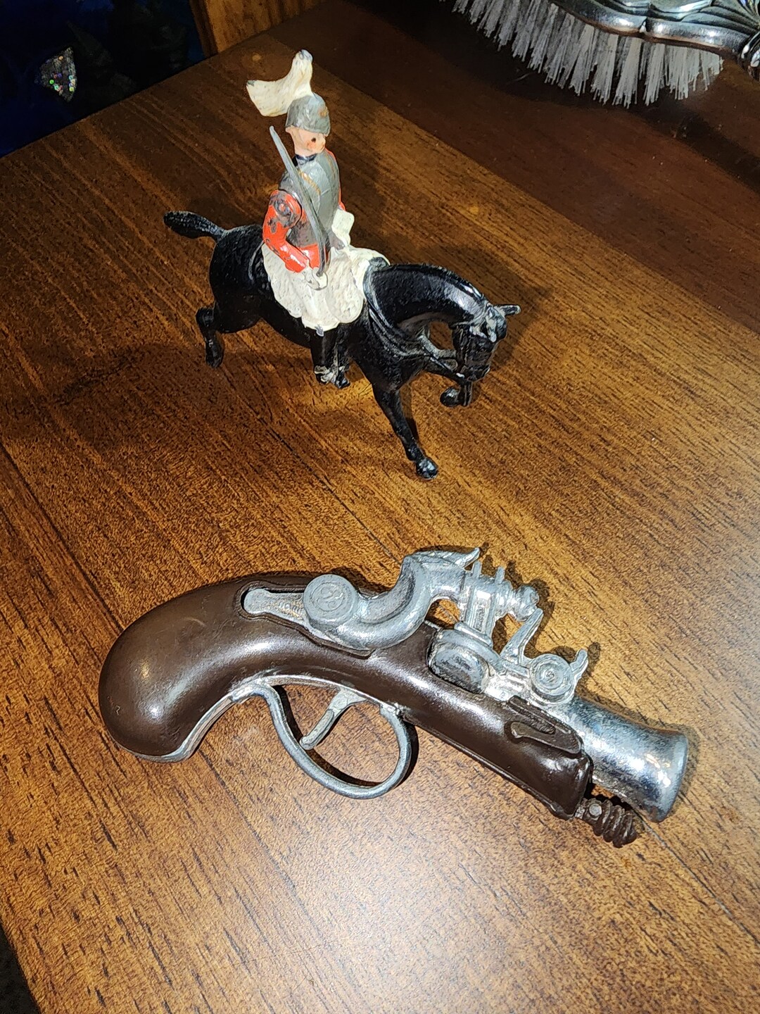 1971 ZEE Toy Cast Iron Gun Pistol - Etsy