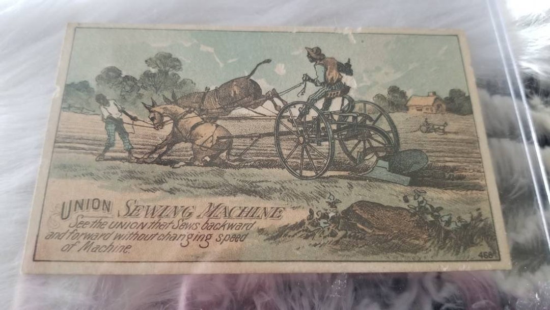 Union Advertising Card - Etsy