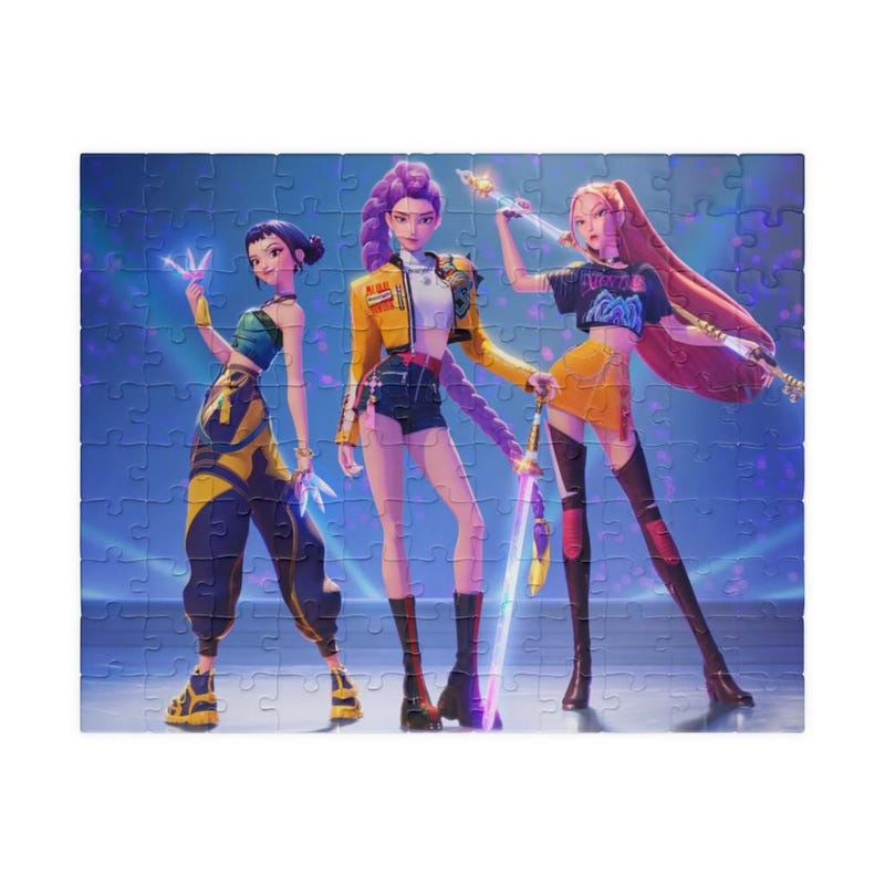 Kpop Demon Hunters Puzzle - Etsy