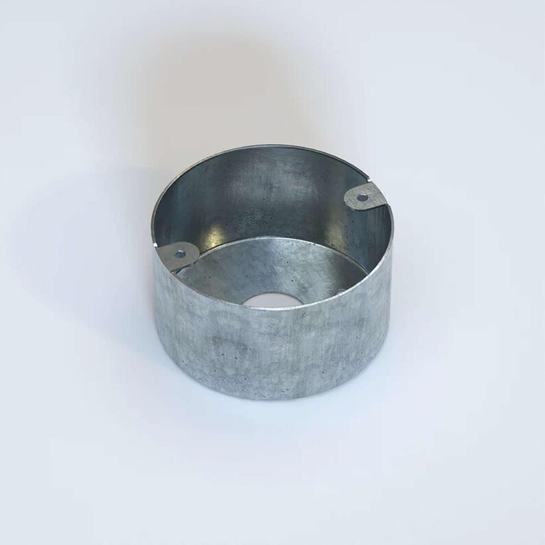 2 Pack 20mm Conduit Galvanized Metal Round Loop in Box Terminal for ...