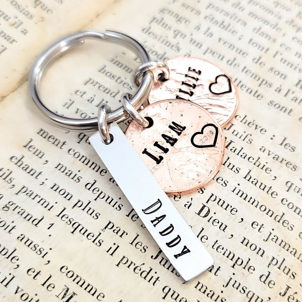 Dad Keychain - Etsy