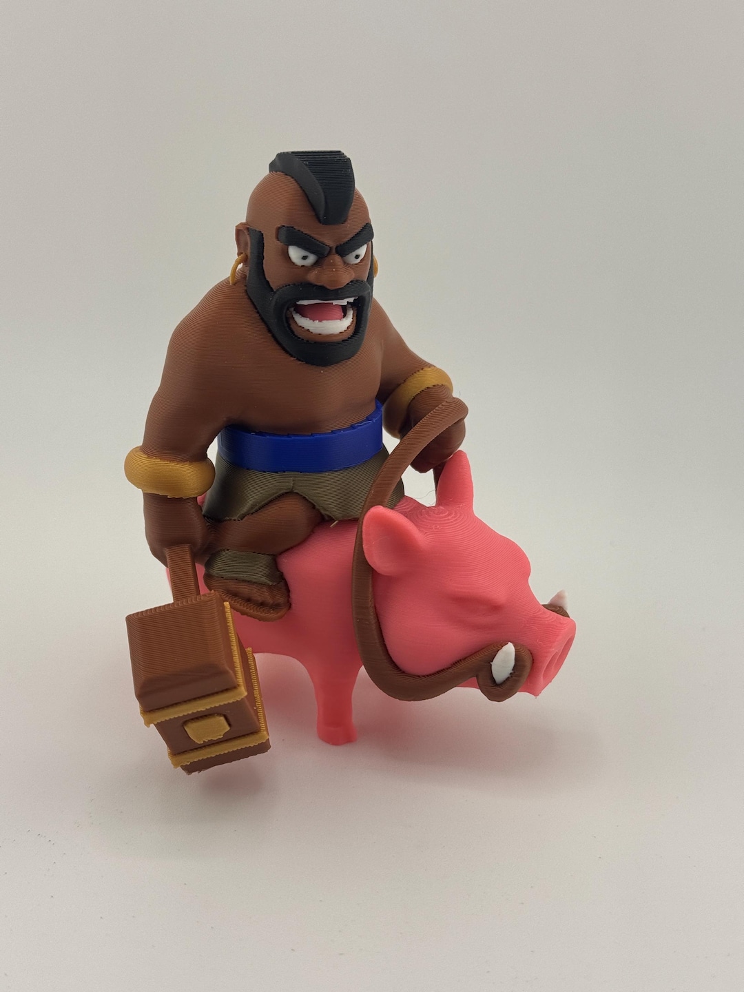 Clash Royale Hog Rider 3.8 Inches Tall Multicolor Figure - Etsy