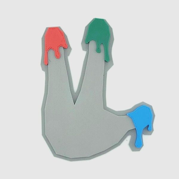 Finger Painter Badge - Etsy