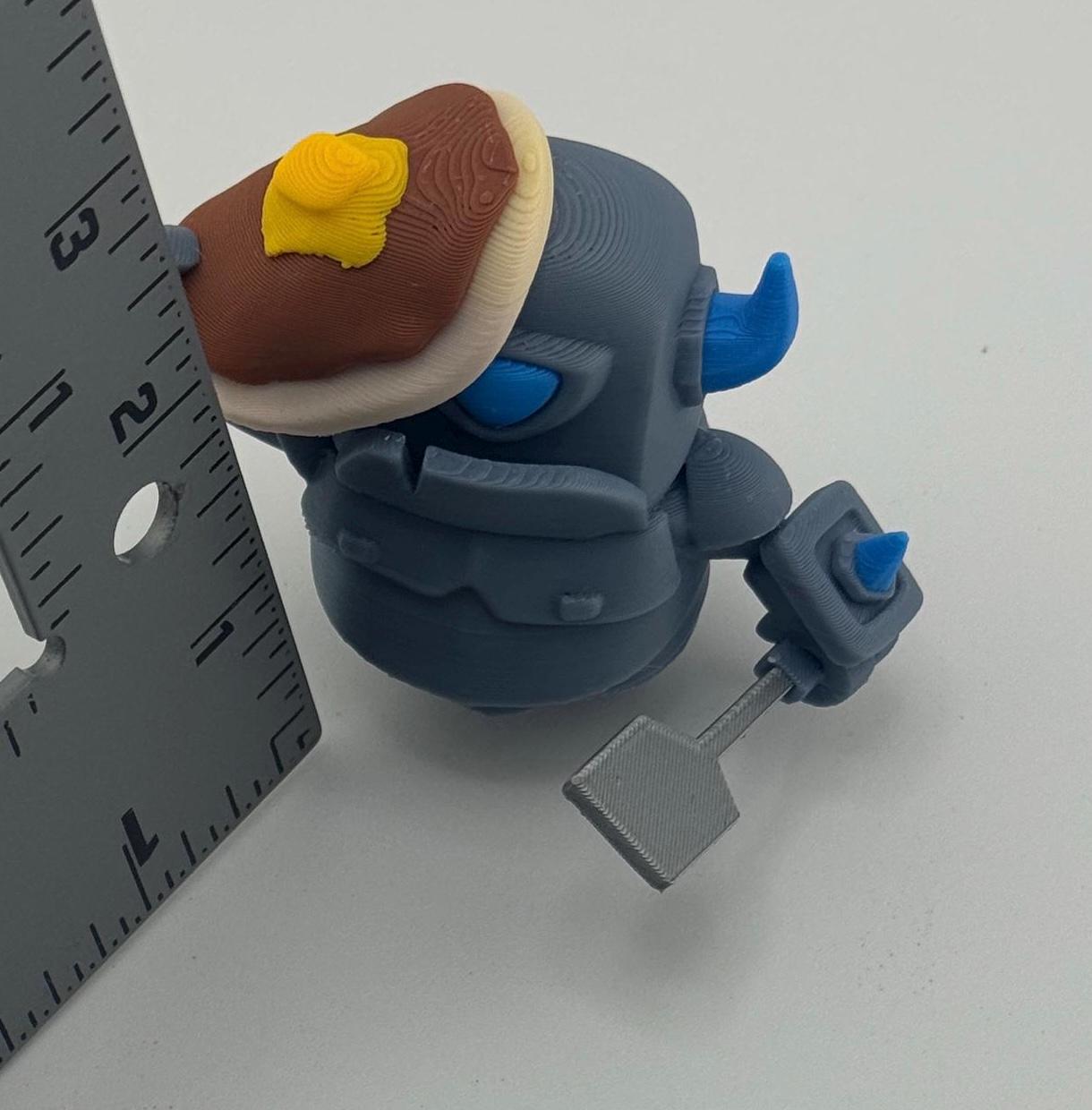 Clash Royale Inspired Mini Pekka Pancake Figure - Etsy
