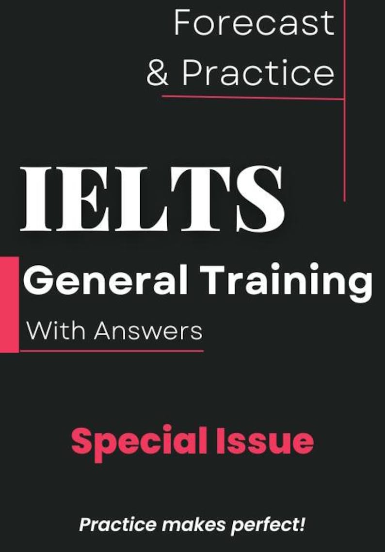 IELTS Forecast and Practice Book - Etsy