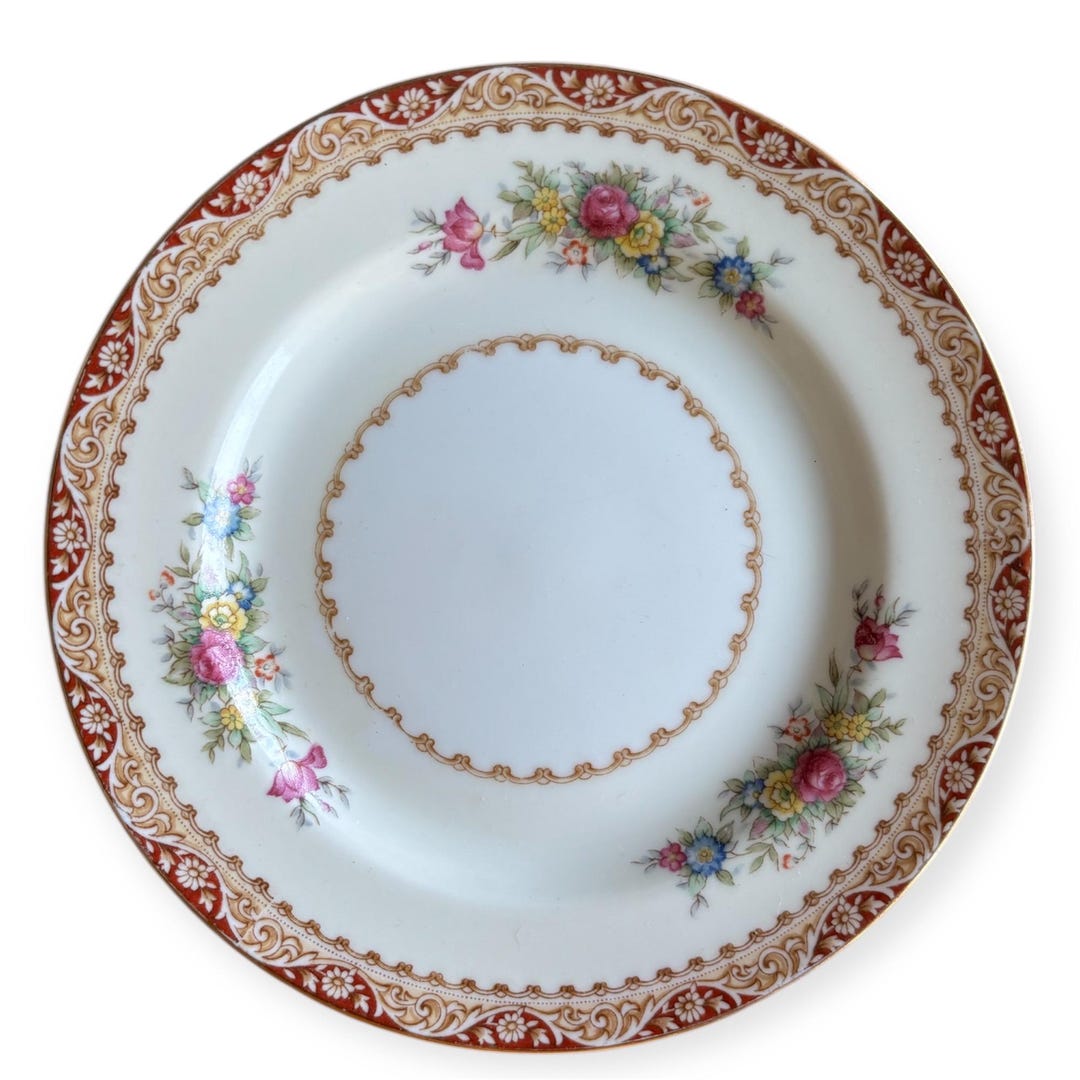 Vintage Sango China B&B Plate, Midcentury C. 1945-1952, Made in ...