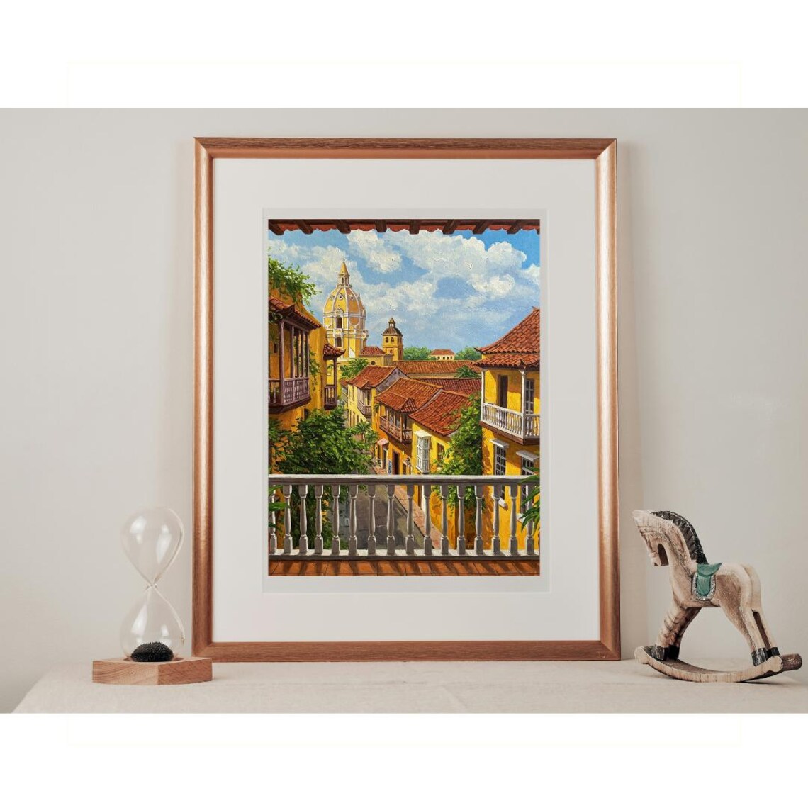 Cartagena Digital Art Print | Colonial Old Town | Digital Download - Etsy