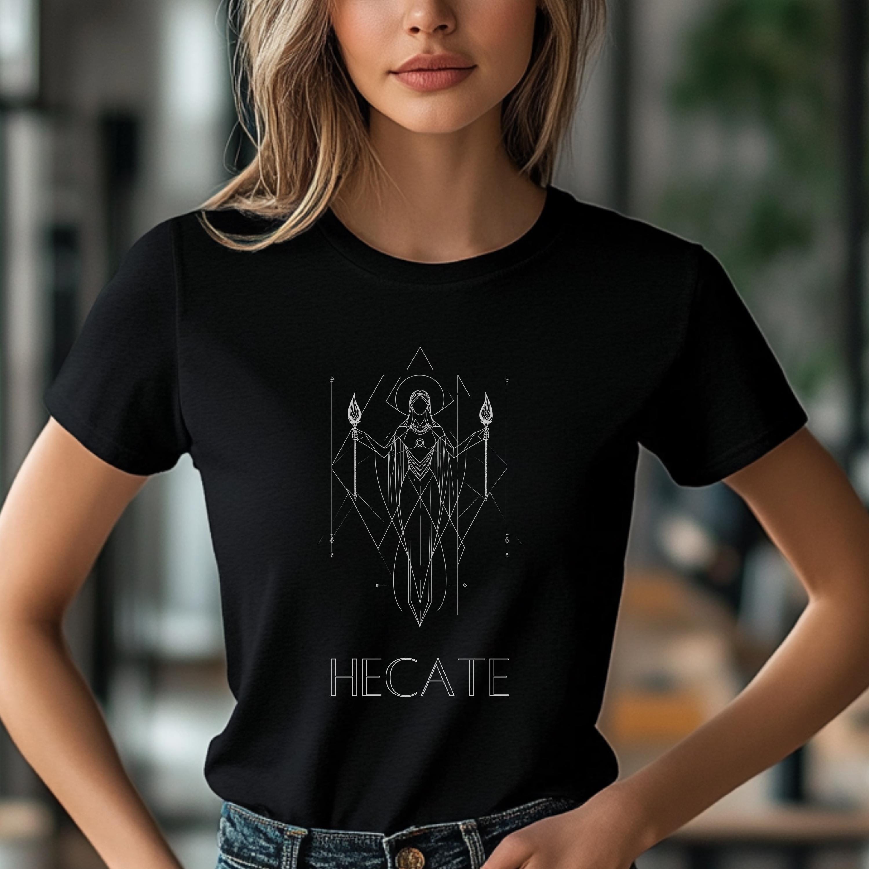 Hecate Shirt Greek Goddess of Magic T-shirt Greek Mythology Shirt ...