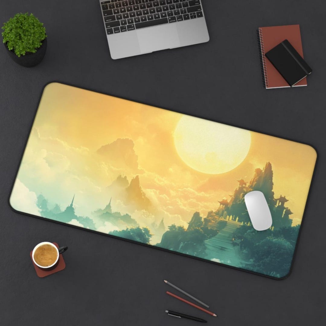 Mount Olympus Desk Mat Greek Mythology Mouse Pad Ancient Gods Olympus ...