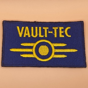 Fallout Vault-tec Patch, Sew-on and Iron-on, 4”x2.5” - Etsy