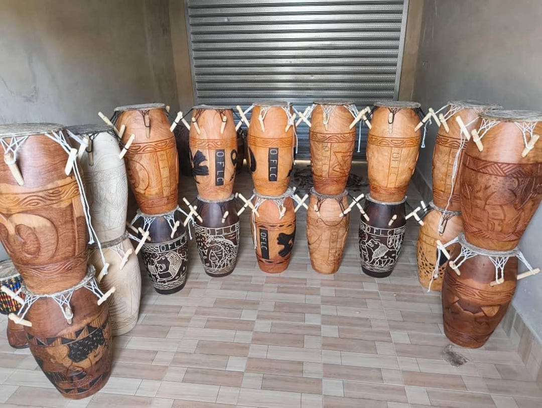 Kpanlogo Drum - Etsy