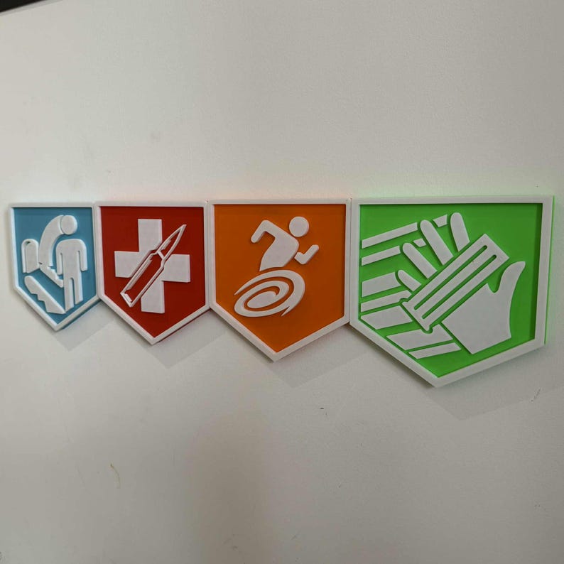 Black Ops Zombies Perk Wall Plates: Gaming Room Decorative Wall Art - Etsy