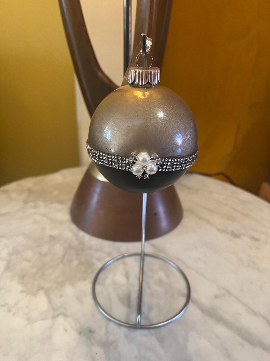 Jeweled Glass Christmas Ornaments - Etsy