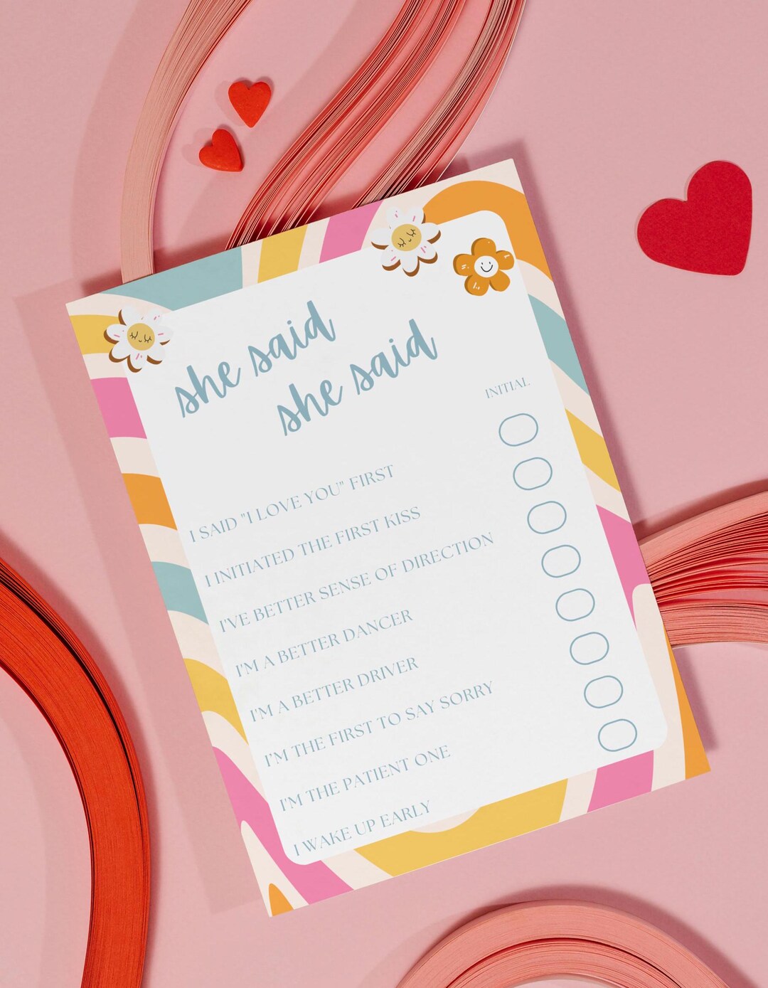 LGBTQ Bachelorette Game Printable Lesbian Hen Party Quiz Digital Bridal ...