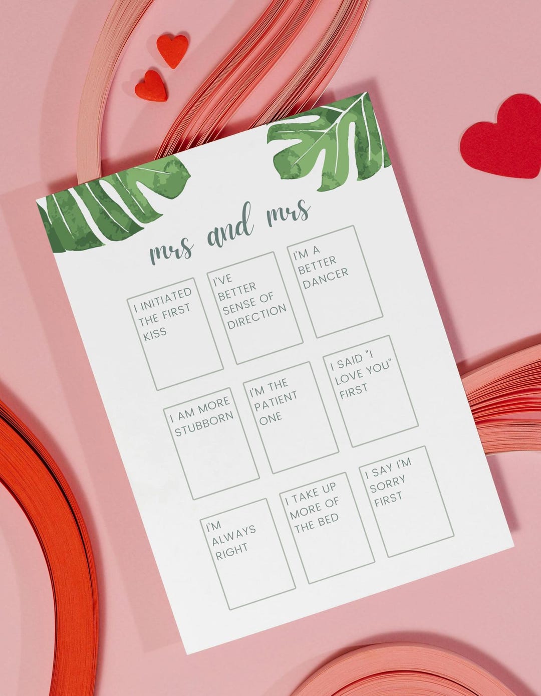 LGBT Game Lesbian Hen Party Quiz Digital Bachelorette Dare Gay Wedding ...