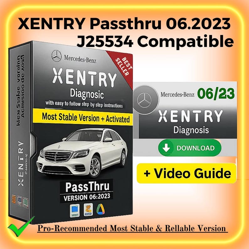 Xentry Diagnosis : Advanced Vehicle Diagnostic Software, Top 2023/2025 ...