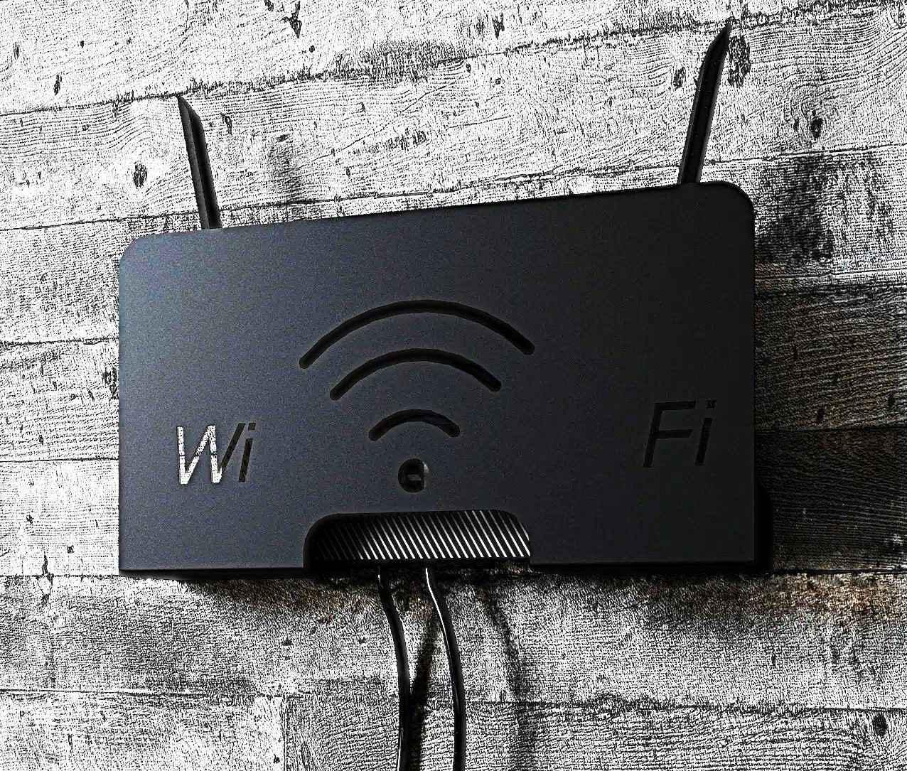 Router Shelf Wifi, Router Storage Box, Modem Cable Router Cover ...