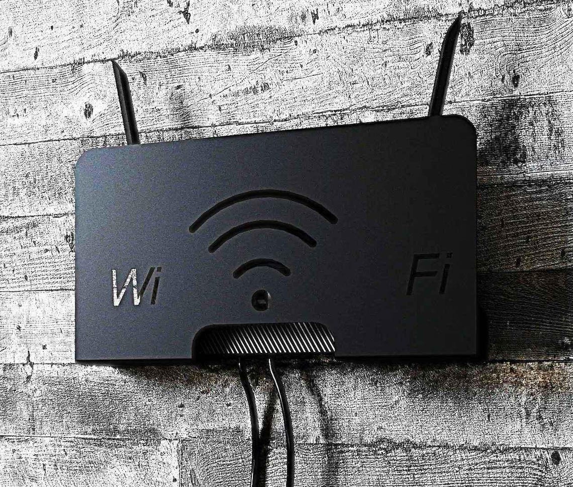 Router Shelf Wifi, Router Storage Box, Modem Cable Router Cover ...