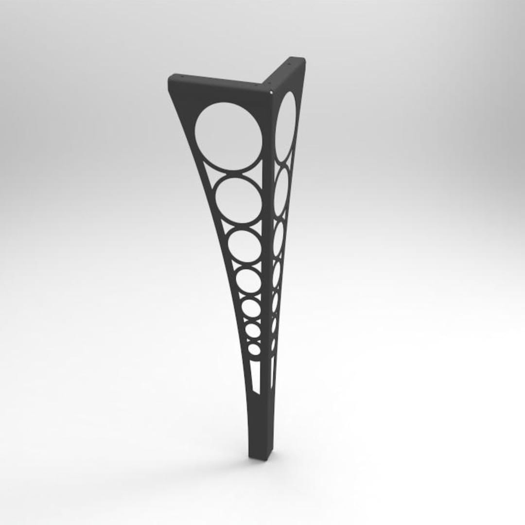 5" 7" 11" 15" 27" 32" Inch Metal Furniture Leg “circle” , Table Legs ...