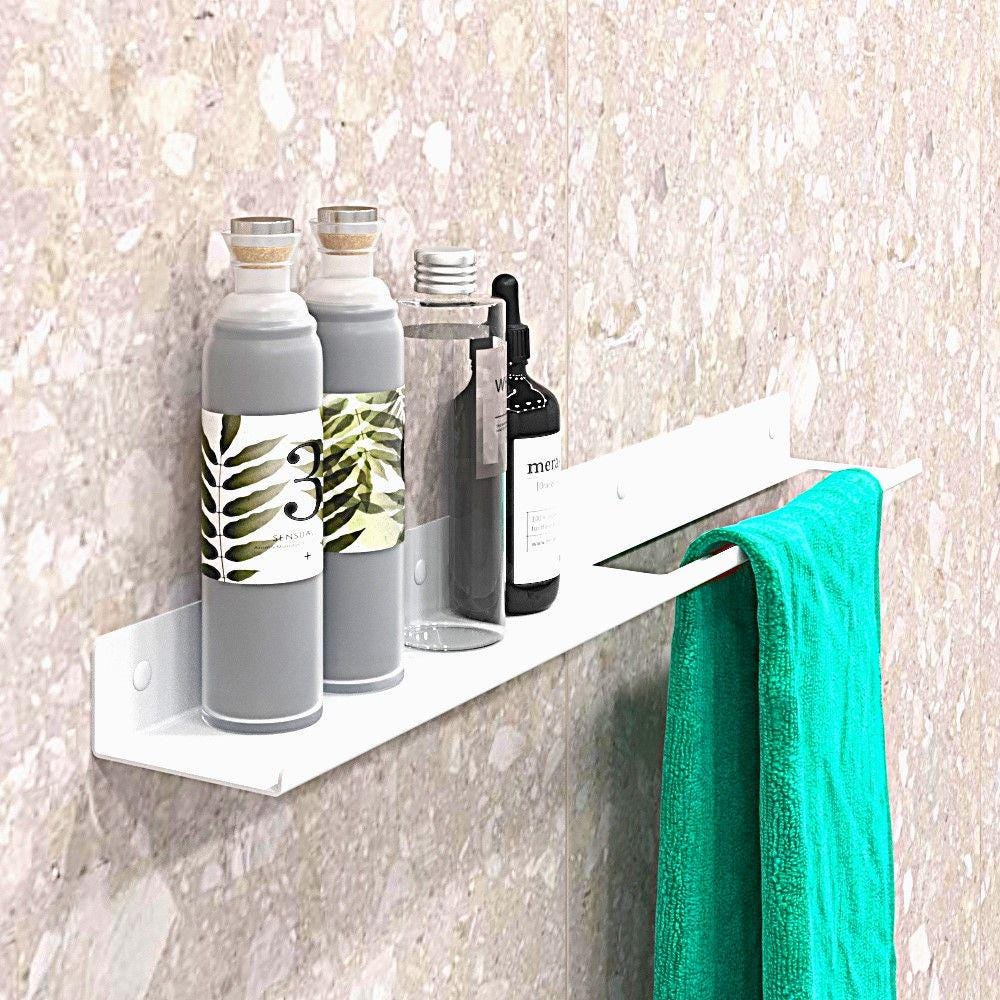 Bathroom Wall Organizer, Bathroom Wall Shelf Modern Simple Preservative ...