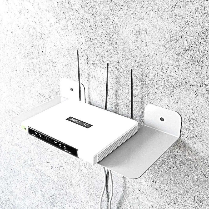 Wireless Router & Modem Shelf ,electronics Shelf , Wall Decor,5g ...