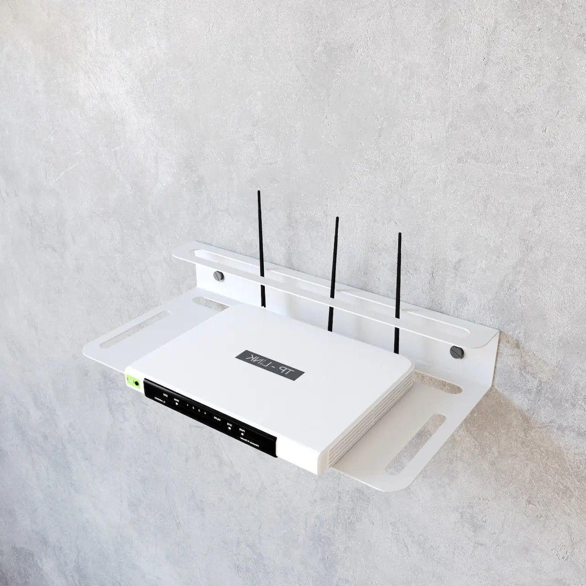 Router Shelf Wifi, Router Storage Box, Modem Cable Router Cover ...