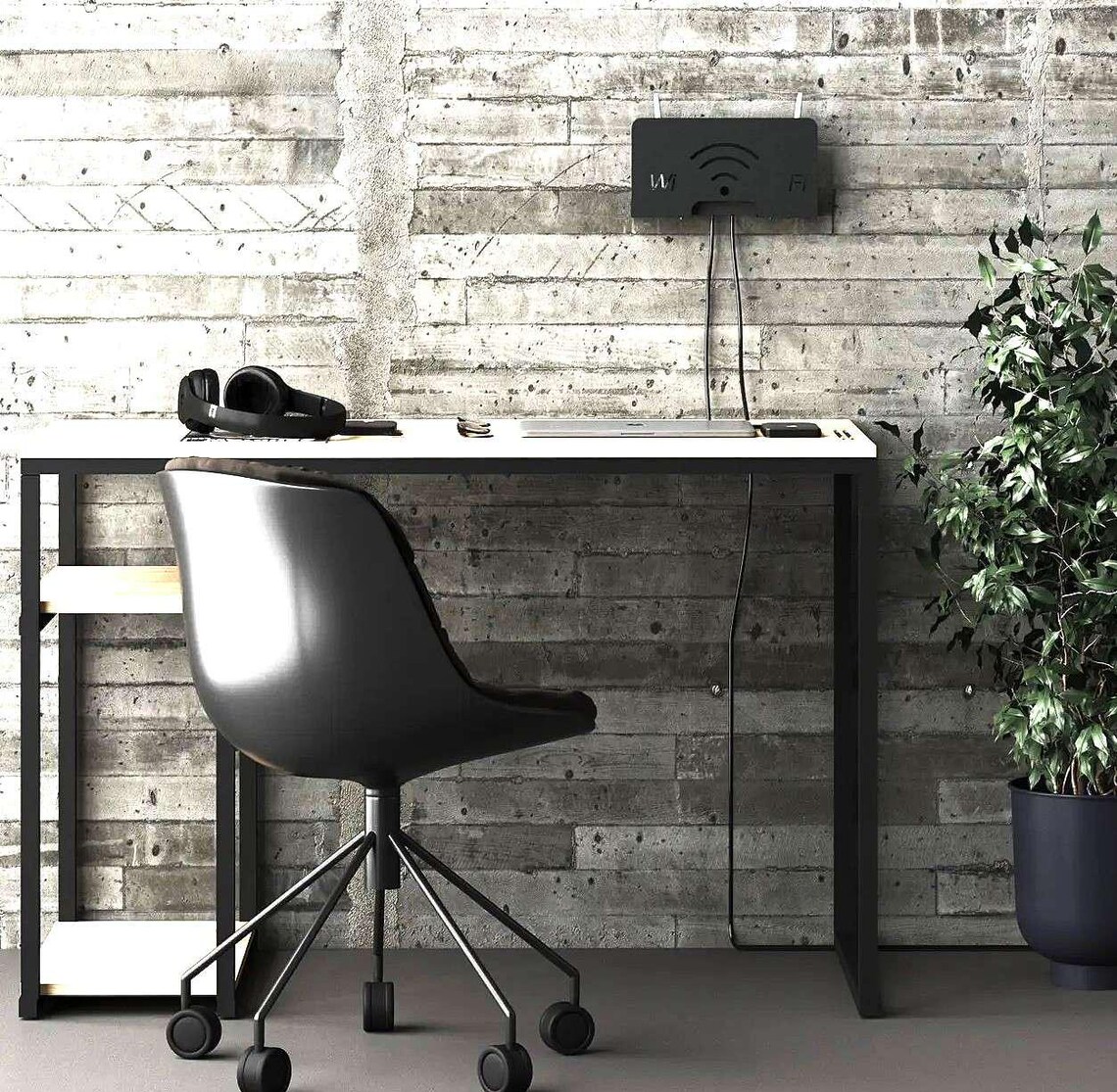 Router Shelf Wifi, Router Storage Box, Modem Cable Router Cover ...