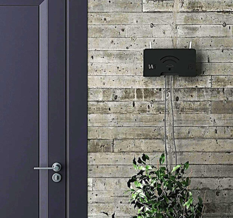 Router Shelf Wifi, Router Storage Box, Modem Cable Router Cover ...