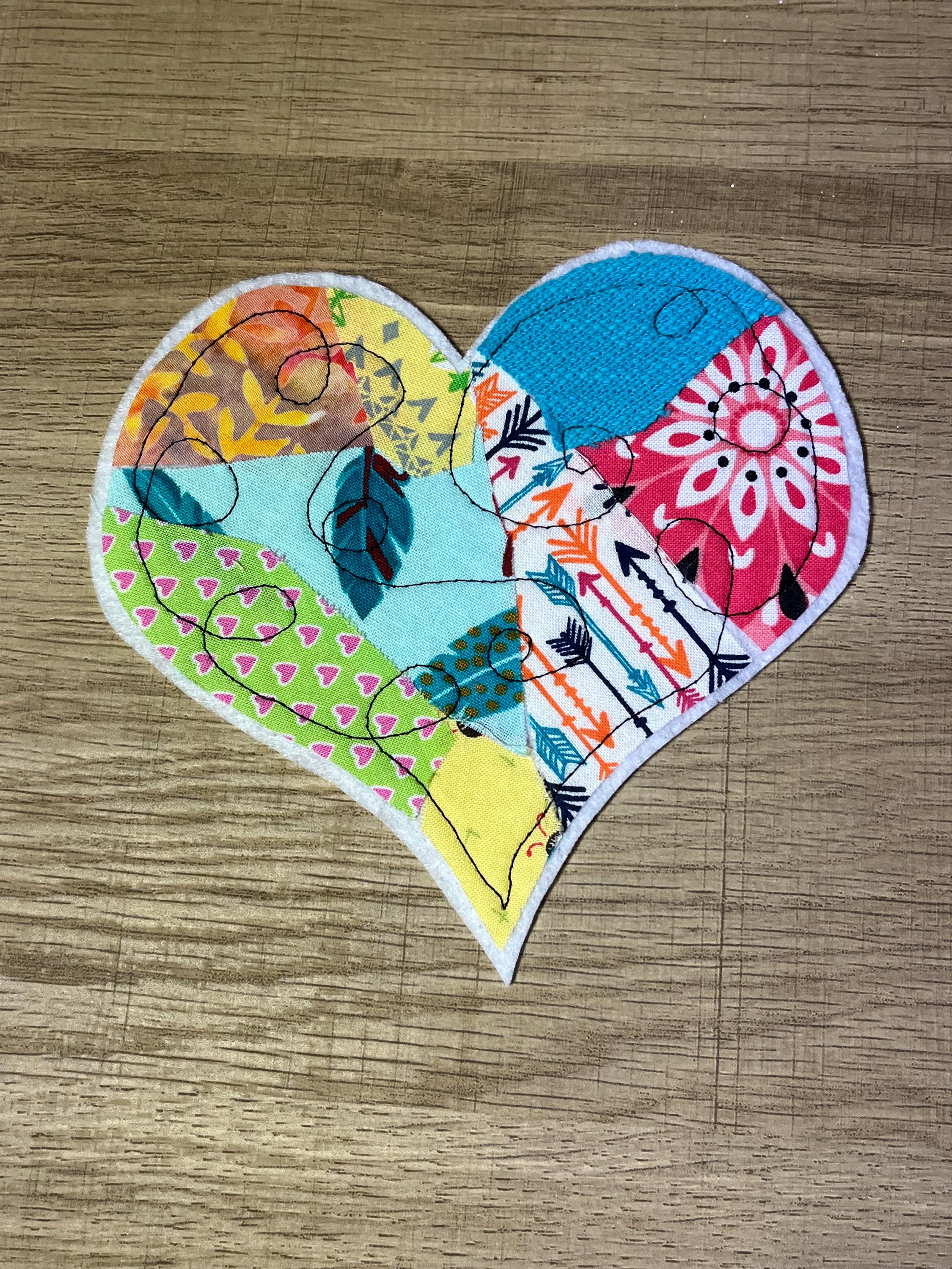 Upcycled Scrappy Fabric Patches - Etsy