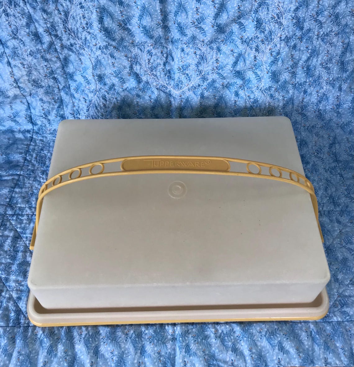 Vintage Tupperware Rectangular 9 X 13 Cake Saver Baked Good Carrier ...