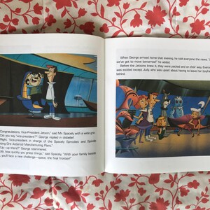 Vintage Jetsons Kids Book Cartoon TV Show George Jane Judy Elroy Jetson ...