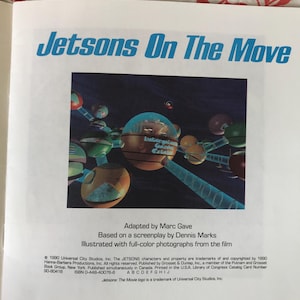 Vintage Jetsons Kids Book Cartoon TV Show George Jane Judy Elroy Jetson ...