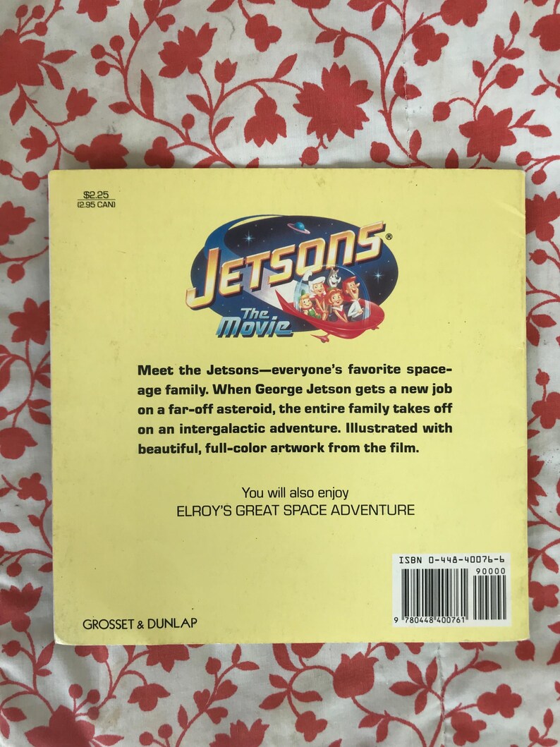 Vintage Jetsons Kids Book Cartoon TV Show George Jane Judy Elroy Jetson ...