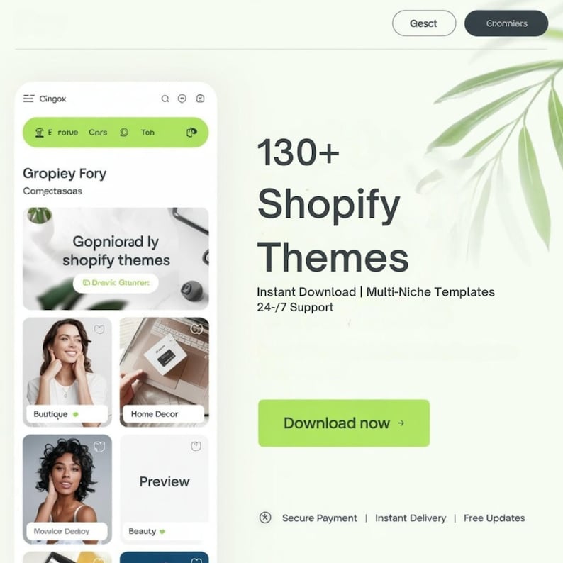 130+ Shopify Themes List: Multi-niche Templates (PDF Download) - Etsy