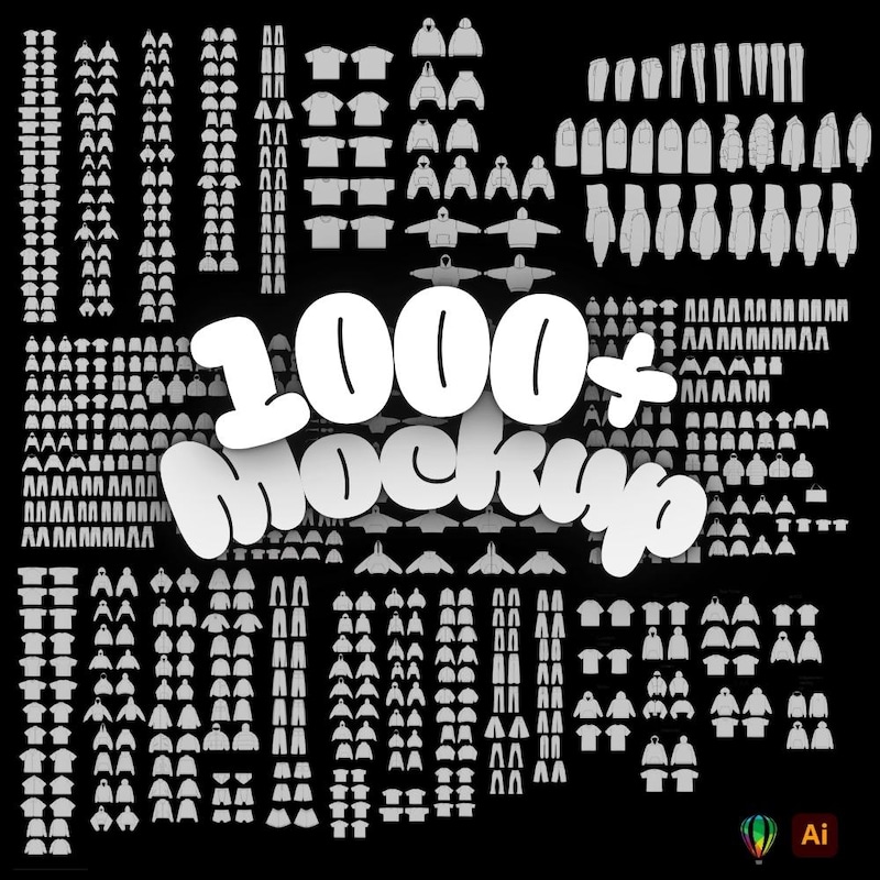 Mock Ups Two Piece - Etsy