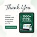 Excel Spreadsheet Templates Bundle: Financial, Business & Data Analysis ...